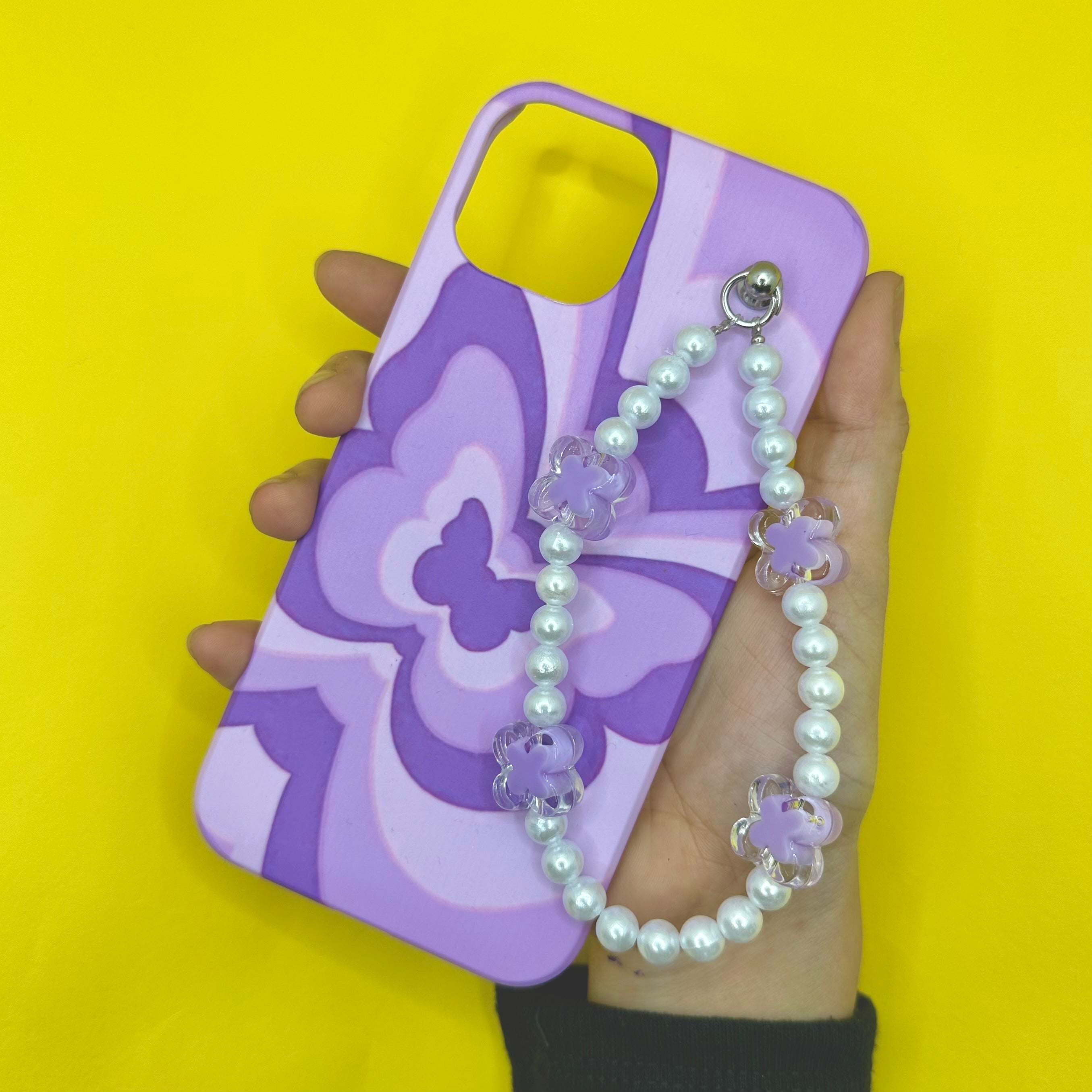 Purple Wings Purpearl Fall Chain Phone Cover – Casebasket